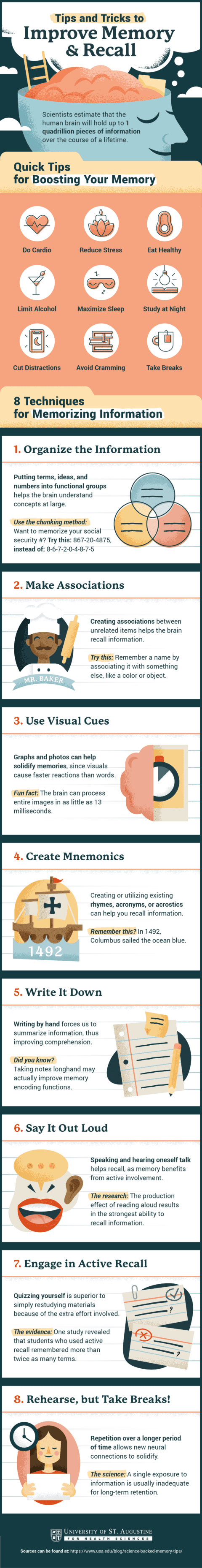 8 Science-Backed Tips for Memorizing Information ⋆ Margaret Buj